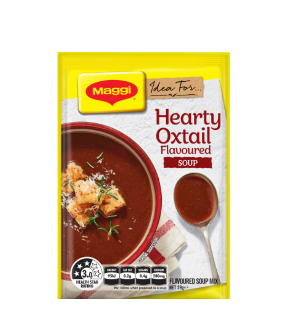 Maggi Hearty Oxtail Soup 39g -(B2B) – 100 Fold Distributors
